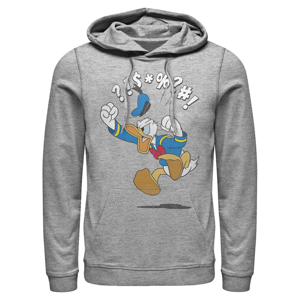 Men's Disney Donald Duck Angry Jump Lightweight Hoodie – The Superhero